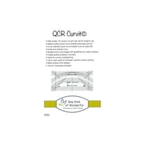 Sew Kind Of Wonderful QCR Ruler Quick Curve - Walmart.com