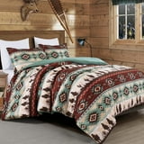 Audun Colorful Tribal Southwest 3-Piece Comforter Set - Aztec Printed ...
