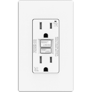 Bell Outdoor 5874-5S 15A 120V Gray Weatherproof GFCI Outdoor Outlet Kit ...