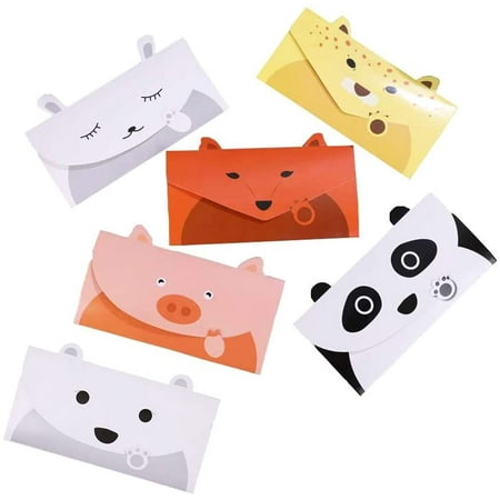 Animal Greeting Cards Animal Stationery Envelope Paper Cute Cartoon ...