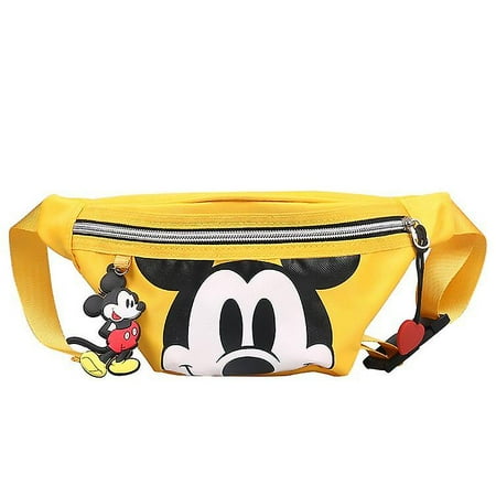 Disney's New Mickey Men And Women Belt Bag Mickey Mouse Shoulder Bag ...