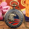 United States of America Proud to Be One Pocket Watch PW 11 - Walmart.com