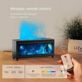 Essential Oil Diffuser, Fireplace Fire Flame Aromatherapy Diffuser ...
