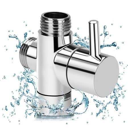 3 Way Shower Head Diverter Water Separator Diverter Bathroom Shower ...