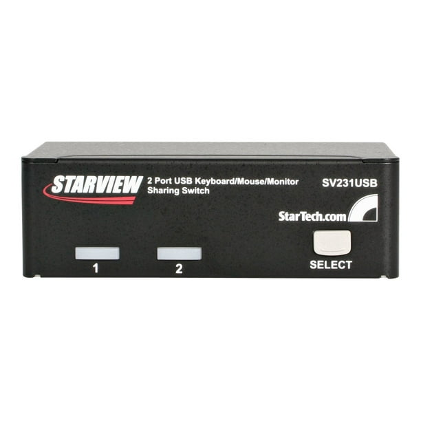 StarTech 2-Port Professional USB KVM Switch Kit - Walmart.com - Walmart.com
