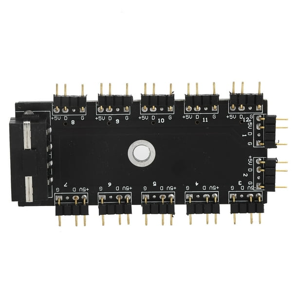 3pin Argb Hub Rgb Led Splitter Hub 3pin Hub Extender Lighting Device ...