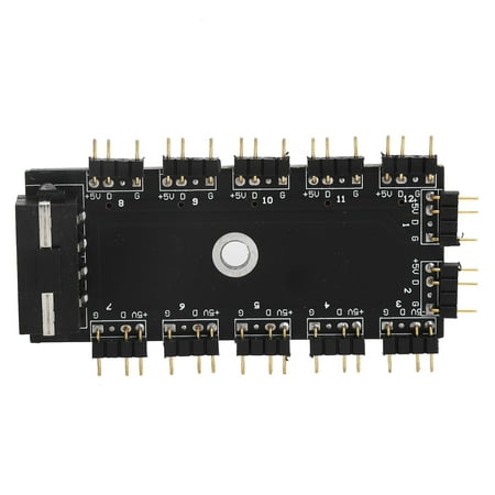 3pin Argb Hub Rgb Led Splitter Hub Argb Hub Extender 11 Way Splitter ...