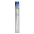 Clear Flexible Acrylic Ruler, Standard/metric, 12" Long, Clear | Bundle ...