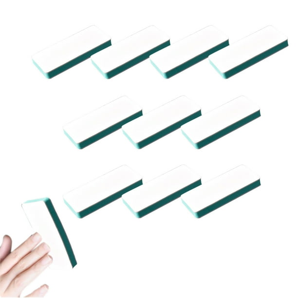 10 bloques pulidores para uñas - Bloque pulidor de esponja para uñas brillante | Walmart en línea