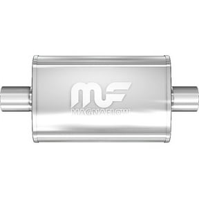 MagnaFlow Oval Stainless Steel Muffler - Walmart.com