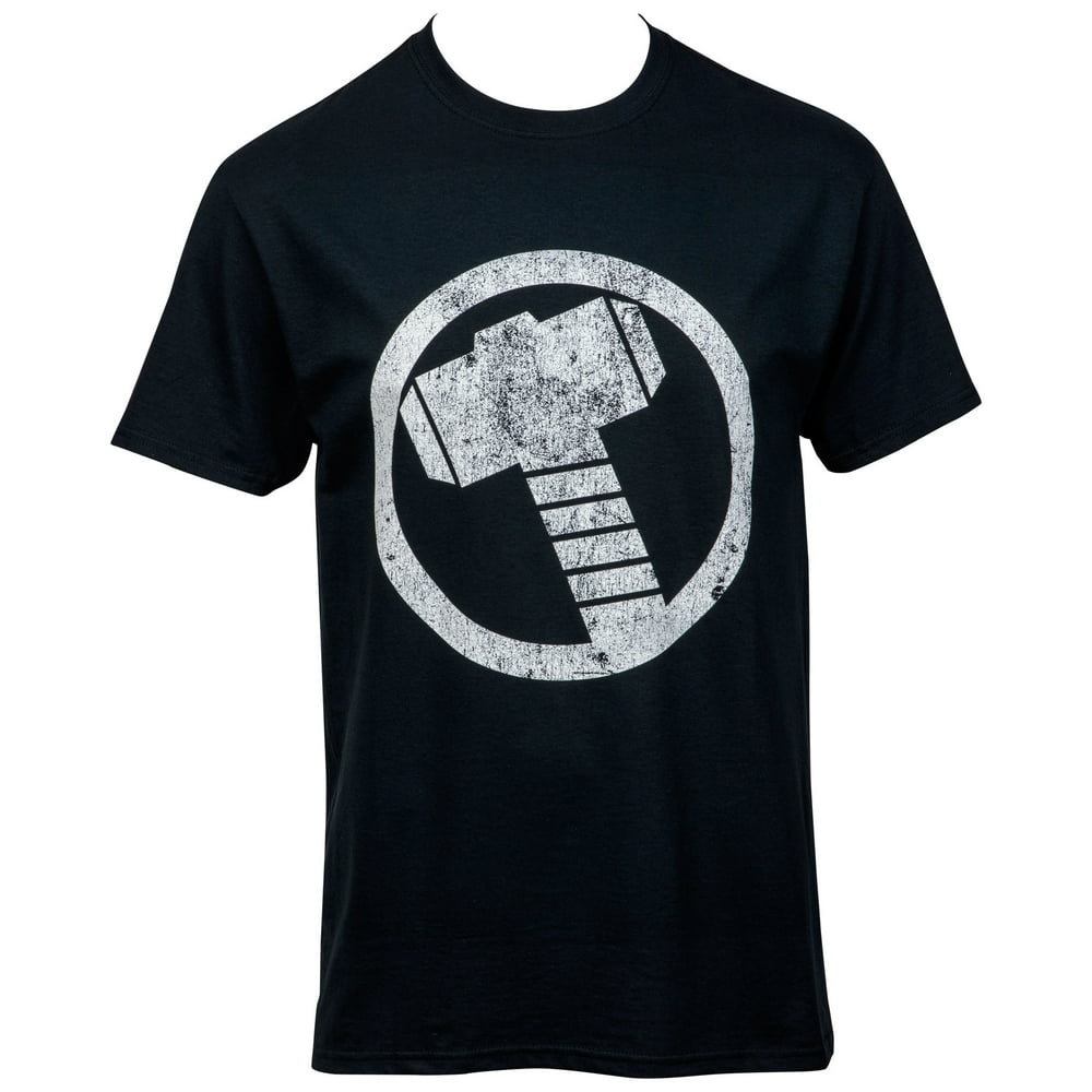 Thor - Thor Hammer Symbol T-Shirt-XLarge - Walmart.com - Walmart.com