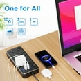 LarmTek 14-in-1 Power Strip, 10 Outlets, 4 USB Ports, Surge Protector ...