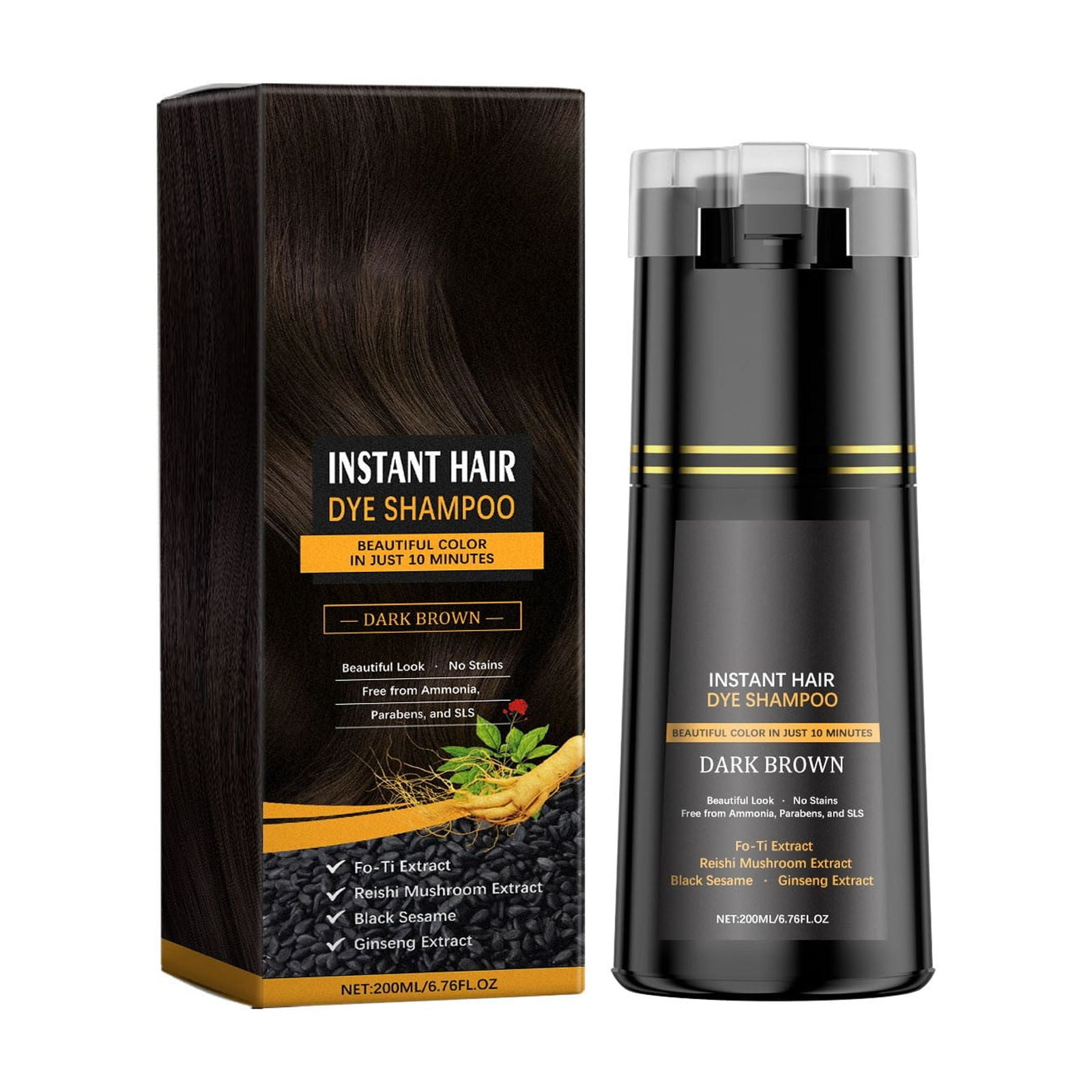 Click here for Herunwer Hair Dye Shampoo  Hair Care Instant Hair... prices