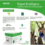 Caja de Papel Ecológico Tamaño Carta Xerox 93% Blancura 5000 hojas ...