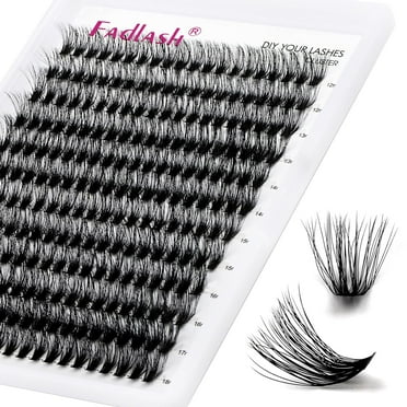 Aliver Single Lashes Eyelash Clusters 240 Pcs Individual Lashes 9-16 mm ...