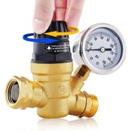 Shurflo 65 PSI Wall Mount Water Pressure Regulator, Chrome - Walmart.com