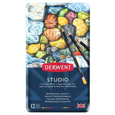 Derwent Artists' Colored Pencil Set, 72-Color Tin Set - Walmart.com