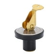 YAHHU 1/2 Inch Compression Drain Plug Brass Screw Type Rubber Seal Boat ...