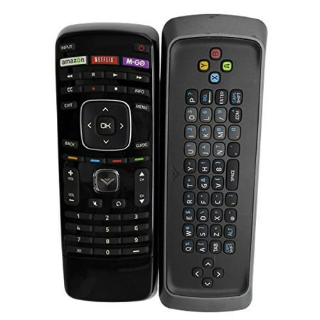 New 3D TV Dual Side Keyboard QWERTY Remote Control XRT303 fit for vizio ...