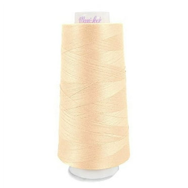 Maxi-Lock Cone Thread 3,000yd - White, Multipack of 24 - Walmart.com