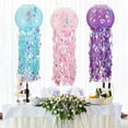 3 Pack Mermaid Hanging Jellyfish Paper Lanterns with Bright Strip and ...