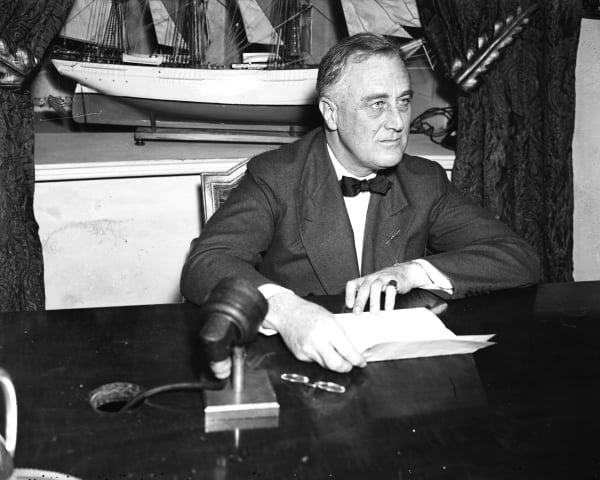 Print: Franklin D. Roosevelt, 1936 - Walmart.com