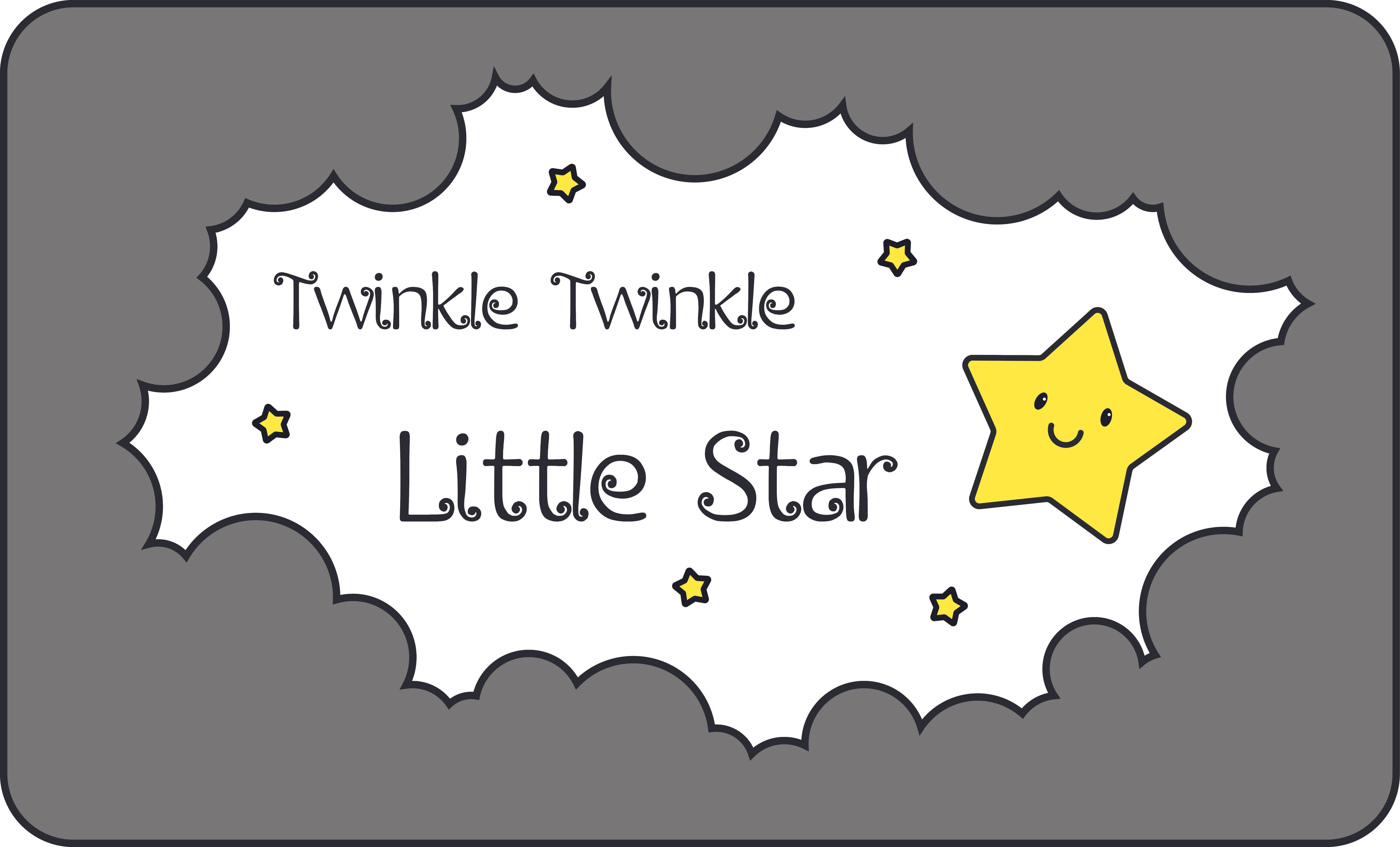 Twinkle Little Star Starry Night Decors Wall Sticker Art Design Decal ...