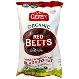 Gefen Organic Red Beets, Whole, Peeled, Cooked & Ready to Eat, 1.1 lb ...