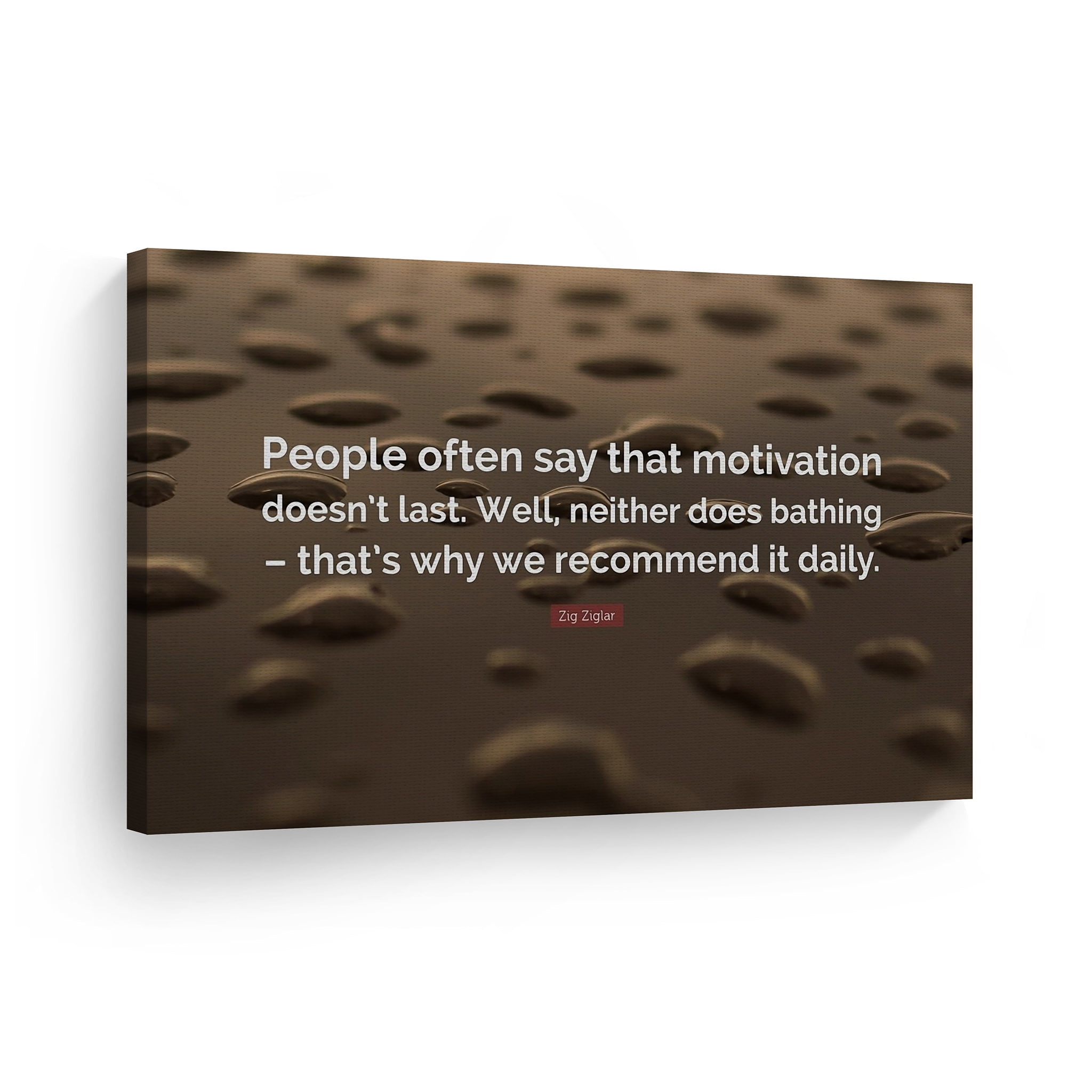Smile Art Design Motivation Does Not Last Neither Does Bathing Quote ...