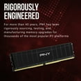 PNY 16GB (2x8GB) XLR8 Gaming DDR4 3600MHz Low Profile Desktop Memory ...