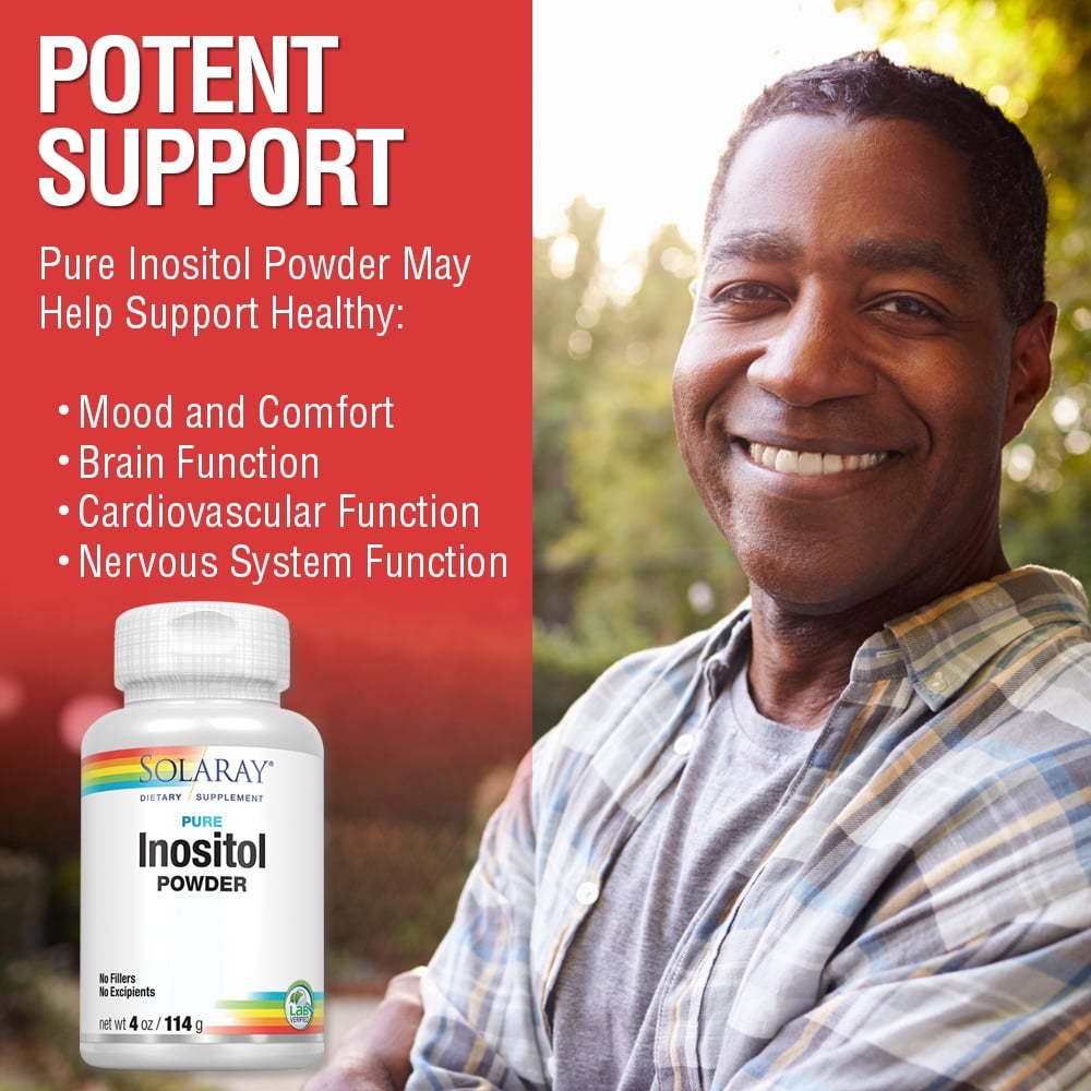 Buy Solaray Inositol, Powder, Unflavored (Btl-Plastic) 700mg | 4oz ...