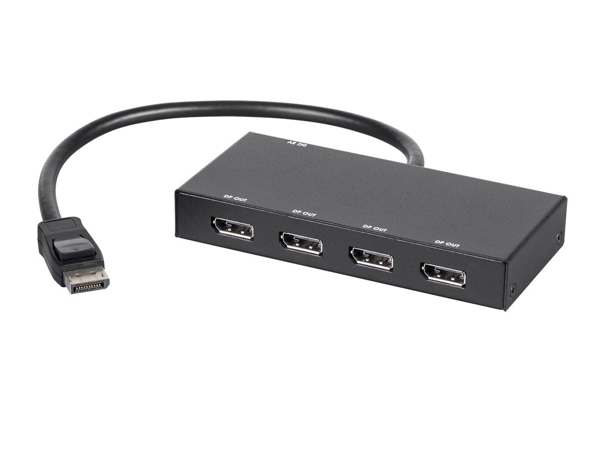 Monoprice 4 Port DisplayPort 1 2 To DisplayPort Multi Stream Transport monoprice-4-port-displayport-1-2-to-displayport-multi-stream-transport
