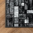 Luxe Weavers 1007 Gray Geometric Modern Area Rug 8x10 - Walmart.com