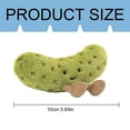Jellycat Amuseable Pickle Soft Plush Toy Nwt Ultimate Lovey 4 Kids ...