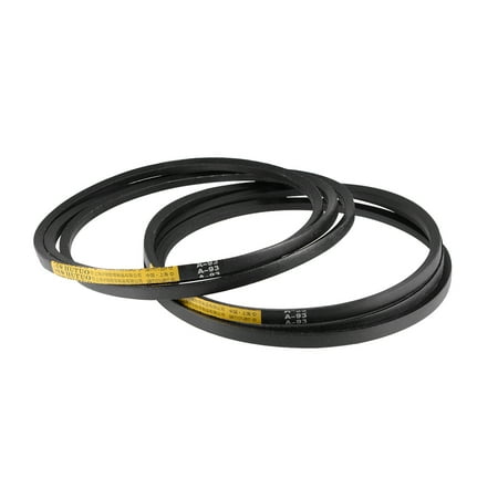 A93 V-Belts 93" Mid-Perimeter, A-Section Rubber Drive Belt 2pcs ...