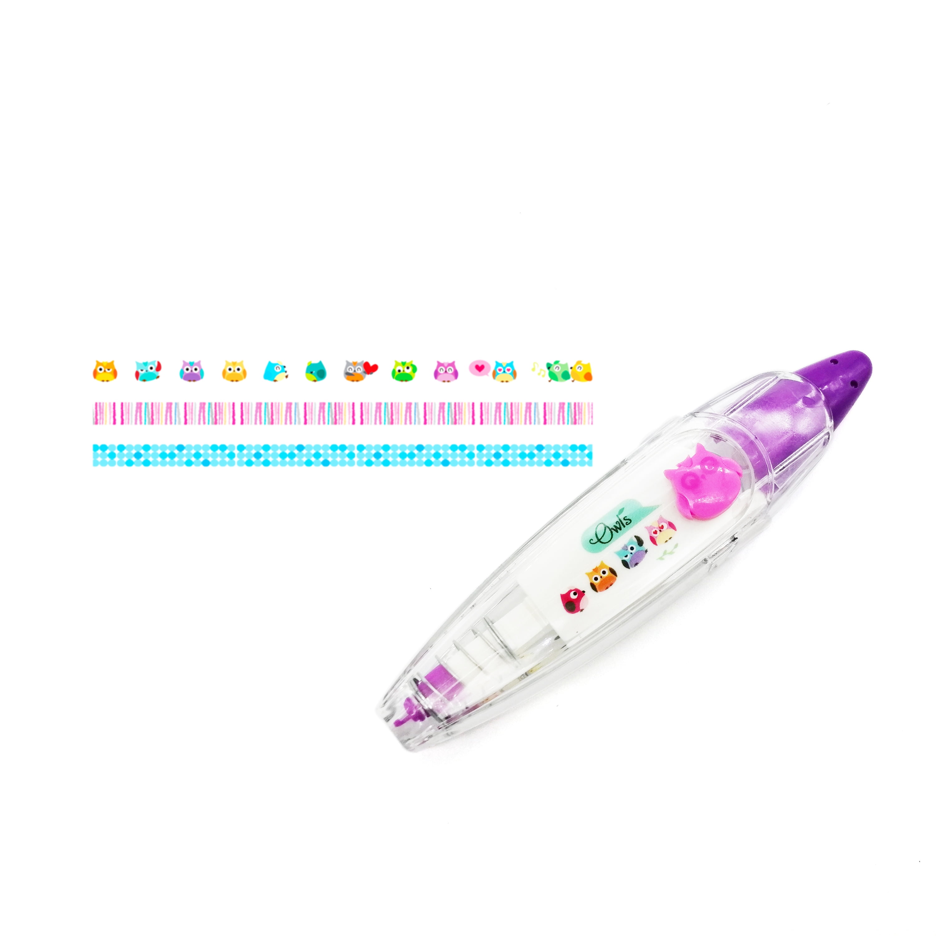 Ooly Cinta Correctora ROLL ON BUHOS - 167-001 - Conjunto con 3 cintas ...