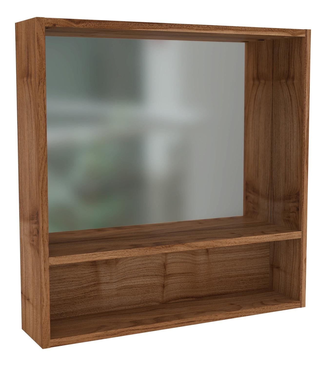 Botiquin Para Baño Con Espejo Kyle Color Gales marron claro | Bodega ...