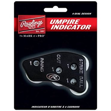 MacGregor Baseball/Softball Plastic Umpire Indicator - 3 Way - Walmart.com