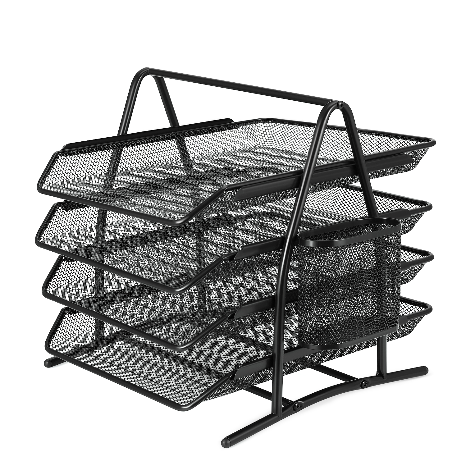 Desk Document File Organizer Tray Desktop Tabletop Paper Letter Holder