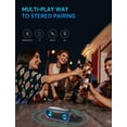 LENRUE A22 Pro Bluetooth Speaker with Lights, IPX5 Waterproof Portable ...