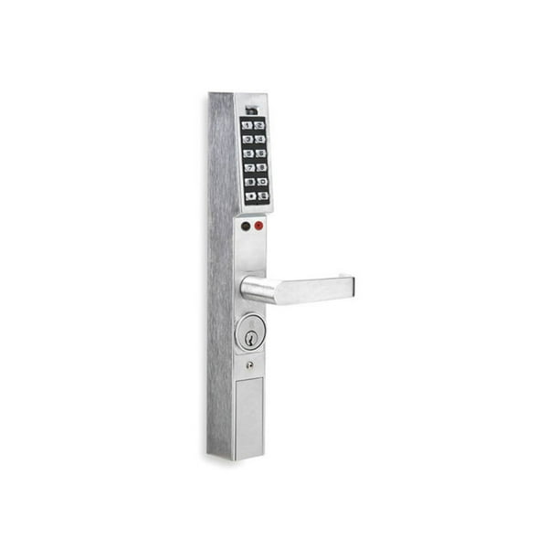 Alarm Lock DL1300/10B1 Pushbutton Aluminum Door Trim 2000 Users 40000 ...