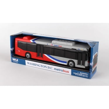 MTA 11 Inch Diecast Model Bus with Moving Doors and Rolling Wheels ...