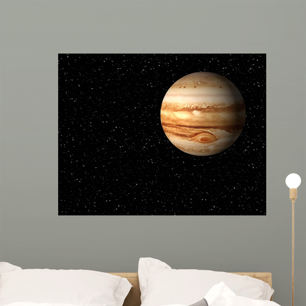 Jupiter Wall Mural by Wallmonkeys Peel and Stick Graphic (36 in W x 28 ...