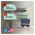 Premium American Maple Clothes Drying Rack - Handcrafted in ...