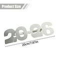 ZTTD 1PCS 2026 Plastic Glasses Happy New Year's Eve Glasses Graduation ...
