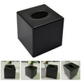 Yueyihe Tissue Box Cover Desktop Tissue Holder Roll Paper Storage Box ...