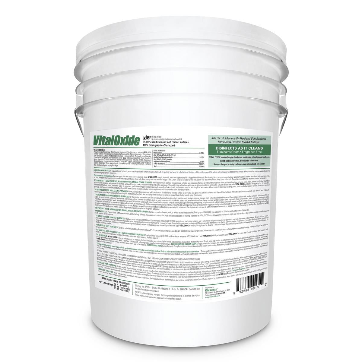 Click here for Vital Oxide Disinfectant Cleaner  5 Gallon Pail 5... prices