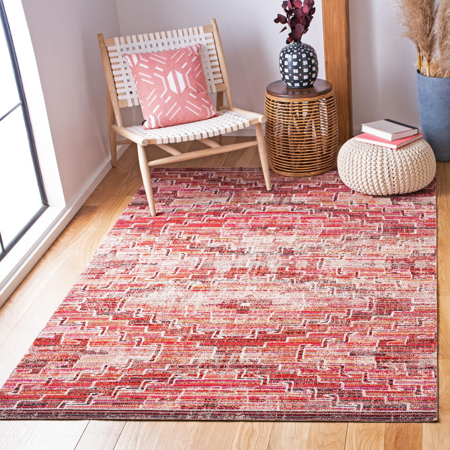 Click here for Safavieh Montage Bryon Abstract Outdoor Area Rug 8... prices