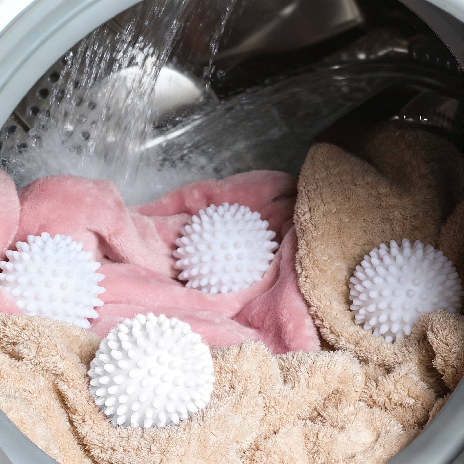 Click here for Linnome Reusable Washer Dryer Balls Fabric Softene... prices