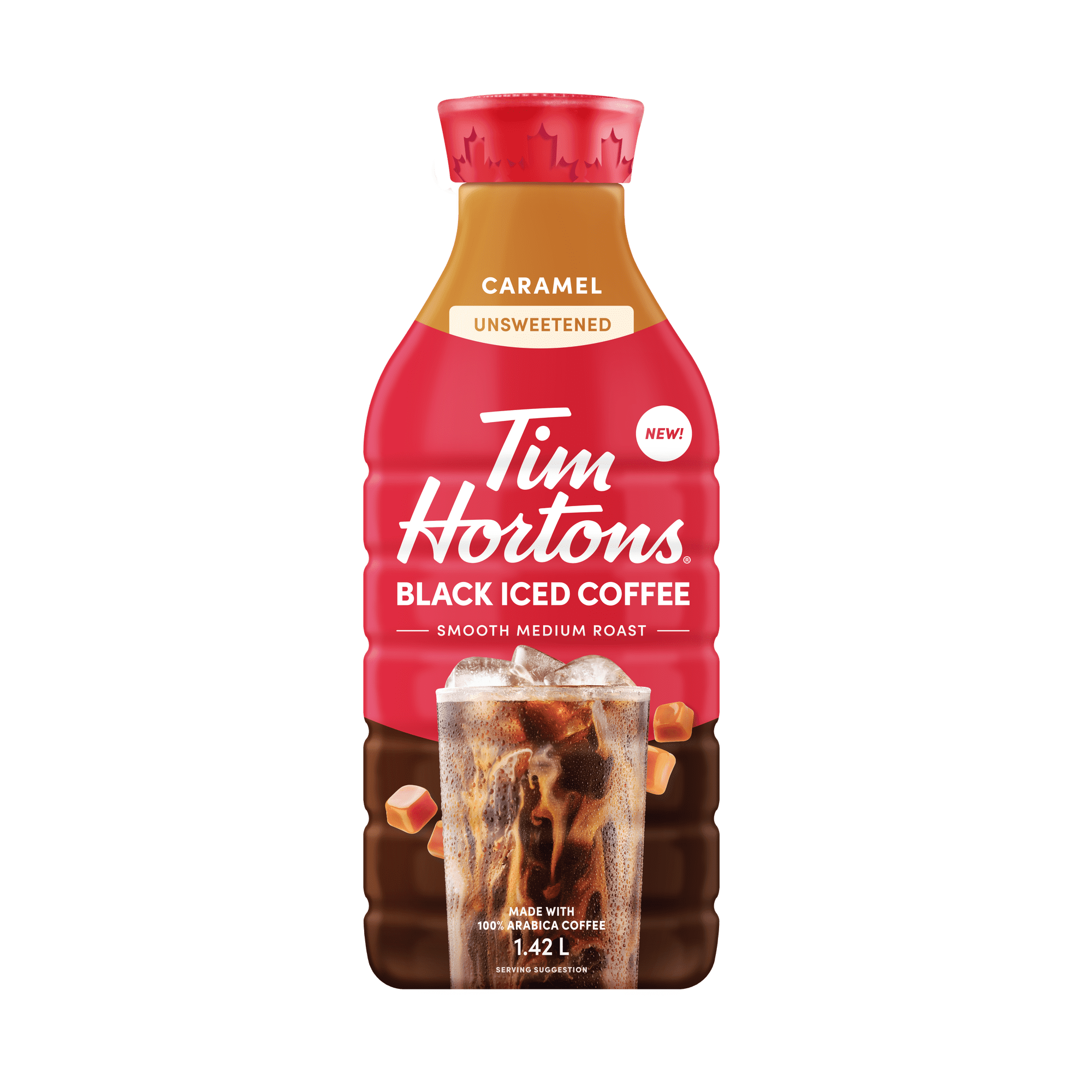 Click here for Tim Hortons Rtd Black Iced Coffee Caramel 1.42l 1.... prices